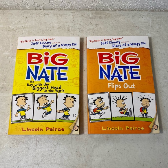 Harpercollins | Other | Big Nate Book Lot 2 Volumes Boy With The ...